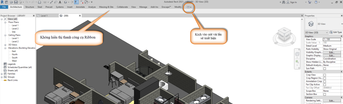 Các lỗi thường gặp khi mới sử dụng Revit - Bim House Education