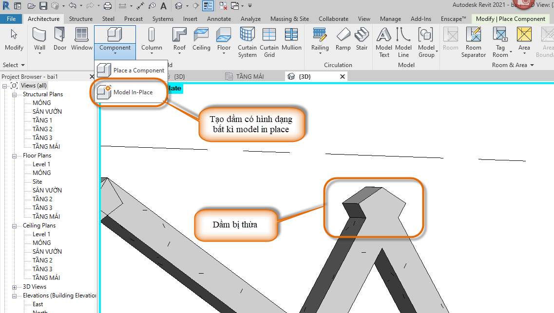 Các lỗi thường gặp khi mới sử dụng Revit - Bim House Education