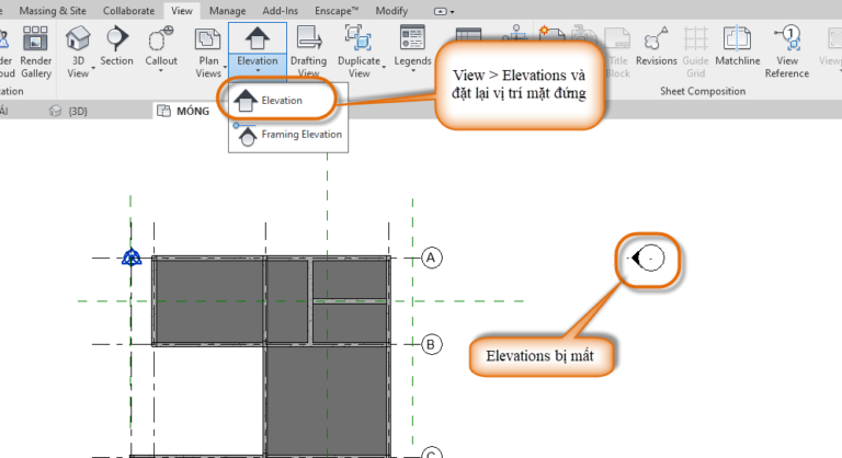 Các lỗi thường gặp khi mới sử dụng Revit - Bim House Education